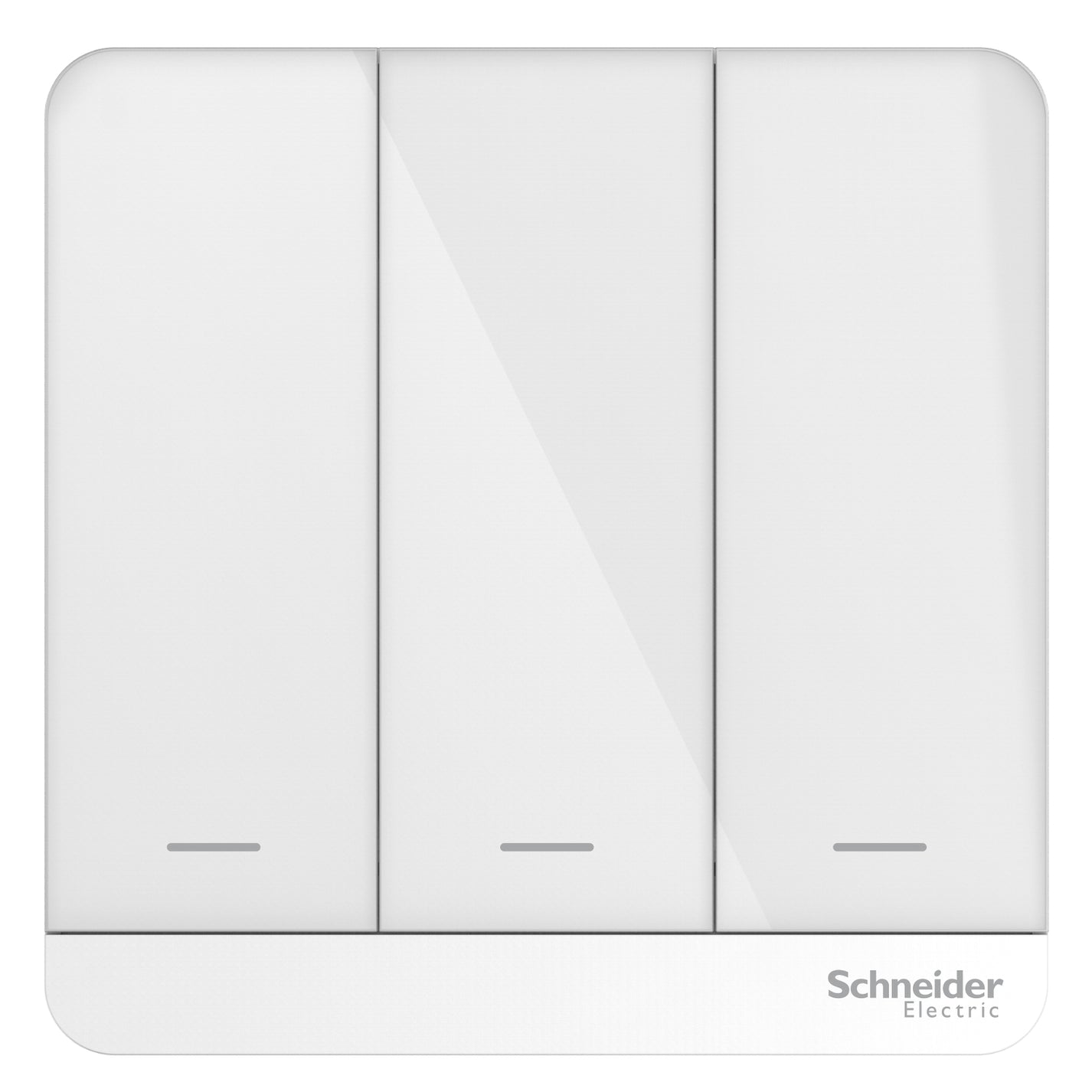 Wiser AvatarOn 3-Gang Light Switch White – Threecubes